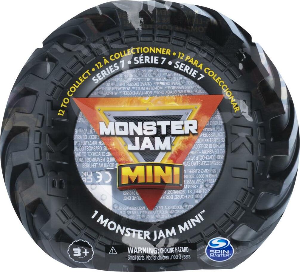 Monster Jam - Official Mini Mystery Collectible Monster Truck 1:87 Sca ...